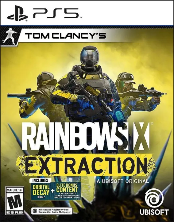 PS5 DVD Tom Clancy’s Rainbow Six Extraction DVD ,GAMES ,PS5 | Daraz.pk