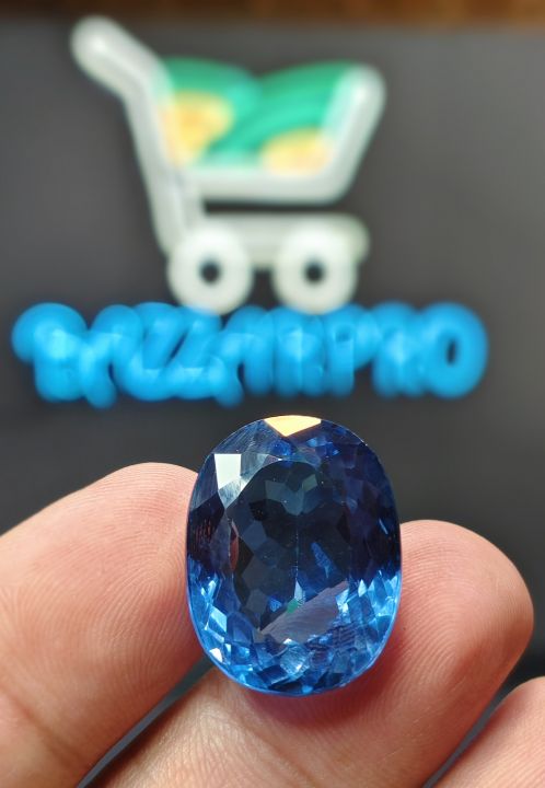 100 % Original Blue Topaz Stone | Daraz.pk