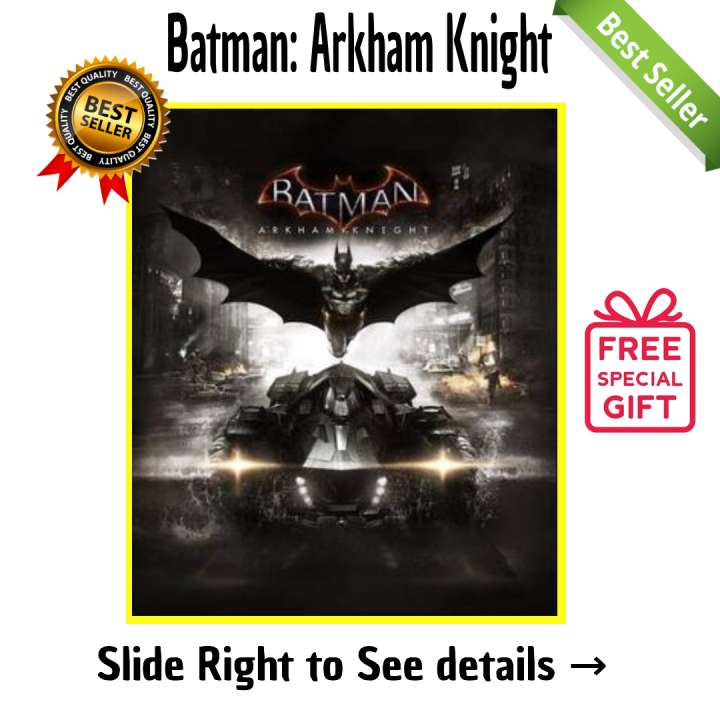 Batman : Arkham Knight - PC GAME (DIGITAL DOWNLOAD VIA GOOGLE DRIVE ...