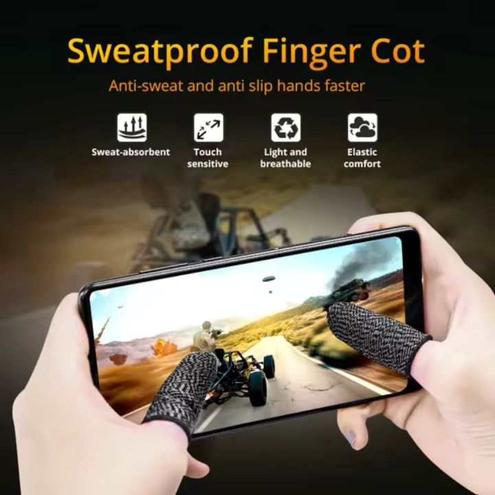 PUBG Gaming Thumb Sleeves Pair | Mobile Game Finger Sleeves for PUBG ...
