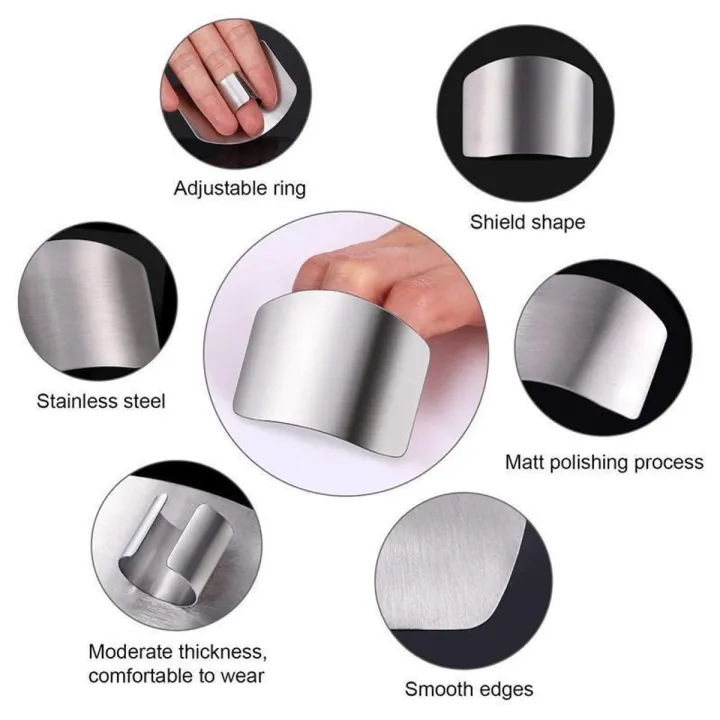 Finger Protector, Hand Chop Safe Slice Knife Kitchen Tool Finger ...