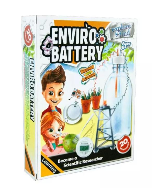 Enviro Battery Science Kit (Explore & Find) For Kids Toys | Daraz.pk