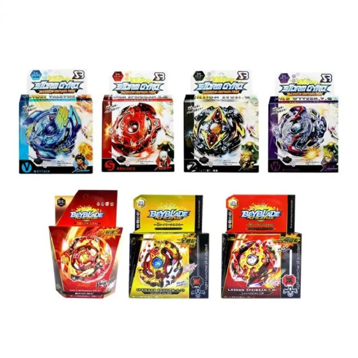 Golden Valkyrie Pro Beyblade Pack Metal Body with Left & Right String ...