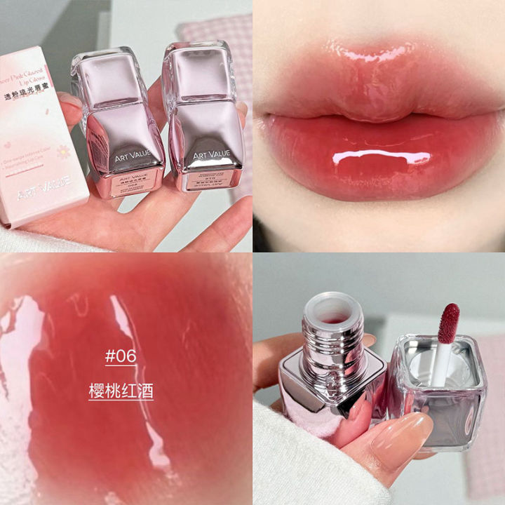 CJ Art Value Translucent Glossy Lip Gloss Clear Water Glossy Plump Lip ...