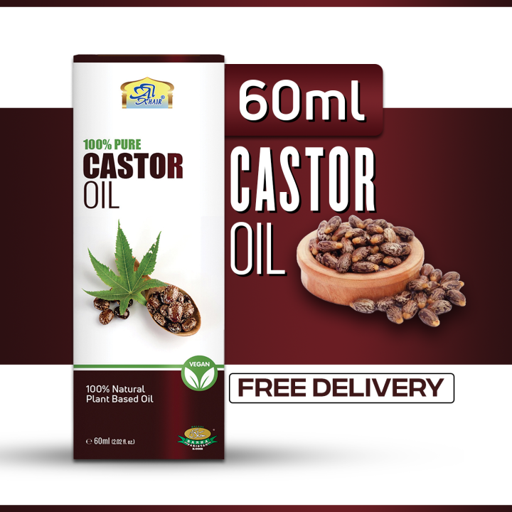 AL Khair Castor Oil - 100% Pure & Natural Cold-Pressed | Edible, for ...