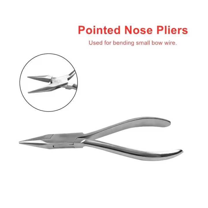 Premium Quality Orthodontic Tweed Loop Plier – 14 cm Dental Pliers for ...