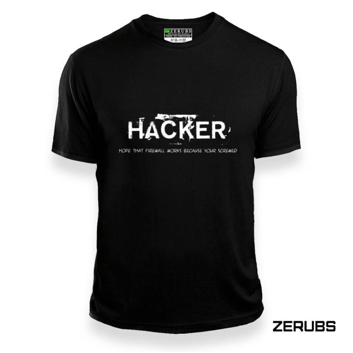 Motivational Hacker T Shirts Round Neck | Daraz.pk