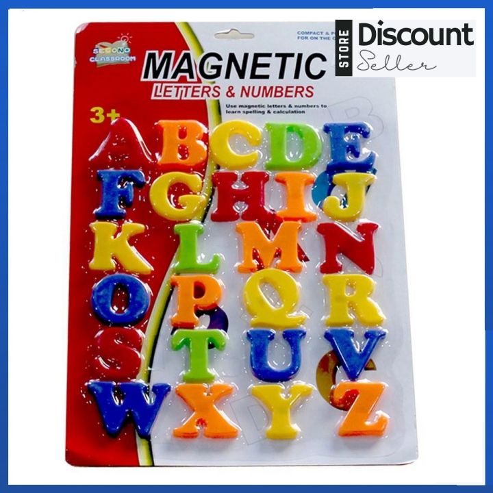 Colorful ABC Alphabets Magnetic Toys For Kids | Fridge Refrigerator ...
