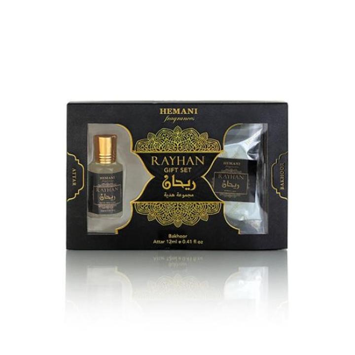 WBbyHemani - Rayhan Bakhoor & Attar Gift Set | Daraz.pk