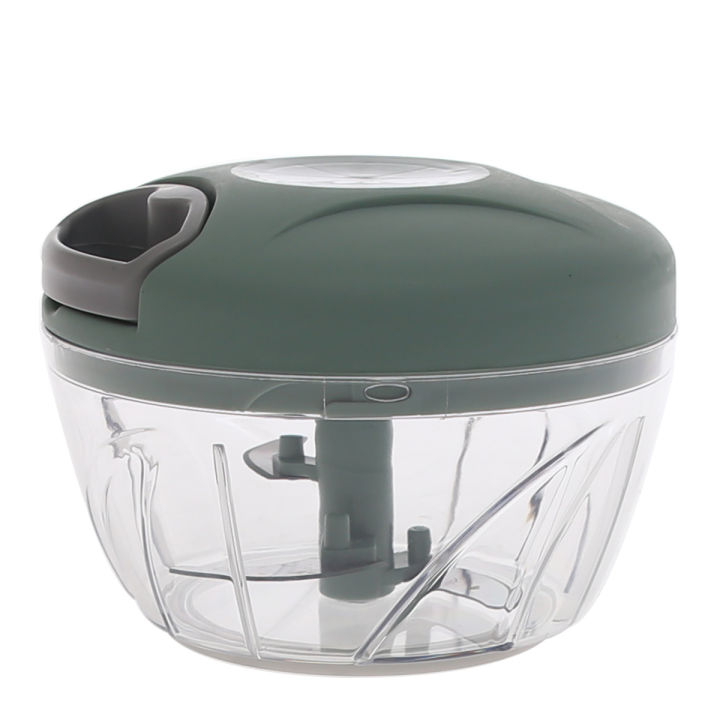 Manual Food Chopper 500ml – Hand Pull Vegetable & Fruit Dicer – Compact ...