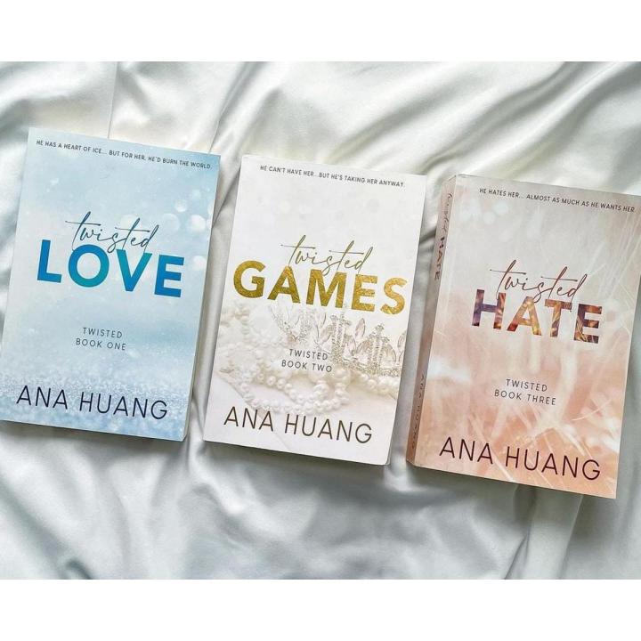 Twisted Series by Ana Huang (3 books set Twisted Love, Twisted Games, Twisted Hate) | Daraz.pk