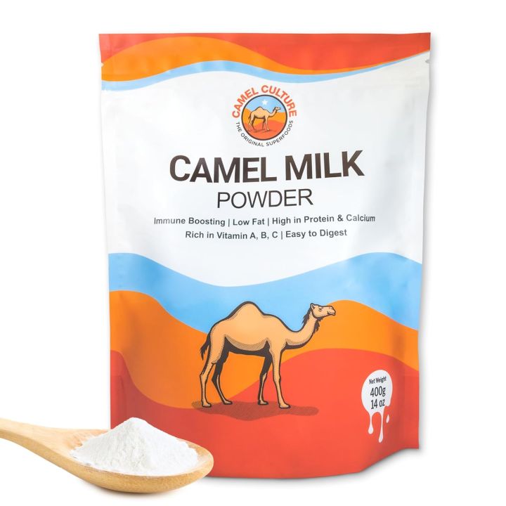 100% Pure and Natural Camel Milk Powder - Delicious Taste - Shelf ...
