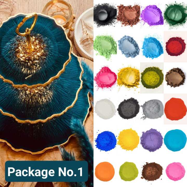 Mica Powder for Epoxy Resin – Epoxy Resin Color Pigment – Soap, Candle ...