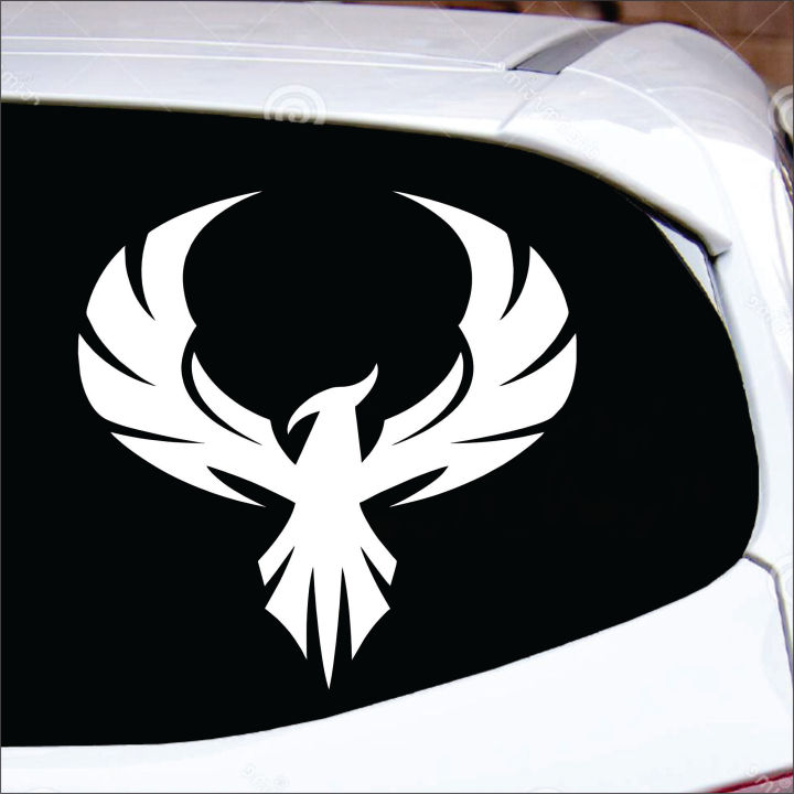 Phoenix bird vinyl sticker decal, firebird decal, phoenix rising ...