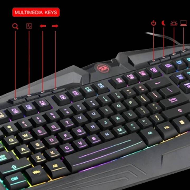 Redragon K503 RGB LED Backlit Gaming Keyboard | Daraz.pk