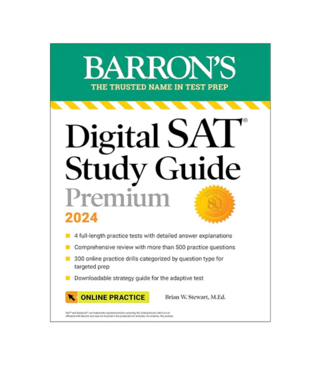 "Digital SAT Study Guide Premium 2026 – Expert Prep & Practice Tests ...