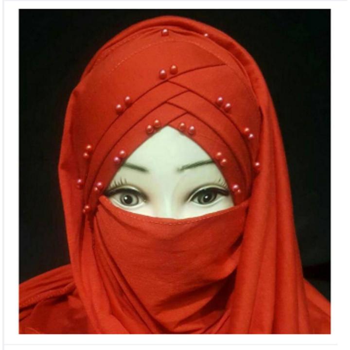 Red Ready To Wear With Niqab | Daraz.pk