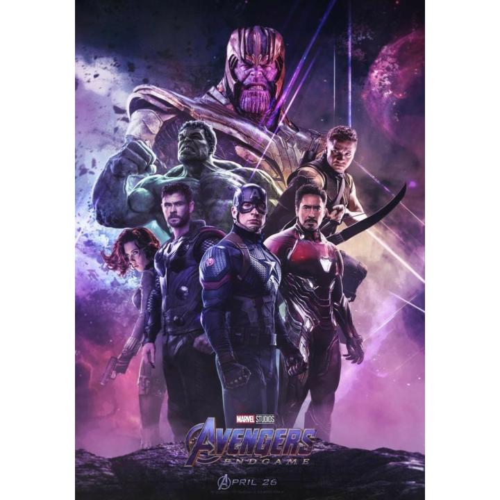 The Avengers Endgame by the Marvel MCU 2.0 Multiverse Fan Posters Vinyl ...