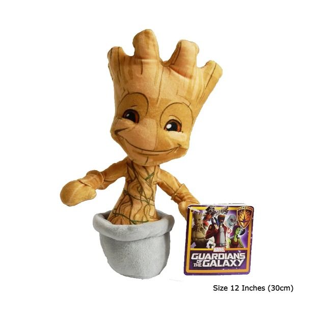 Guardians of the Galaxy - Groot Character (12 Inches) Soft Cuddly Plush ...