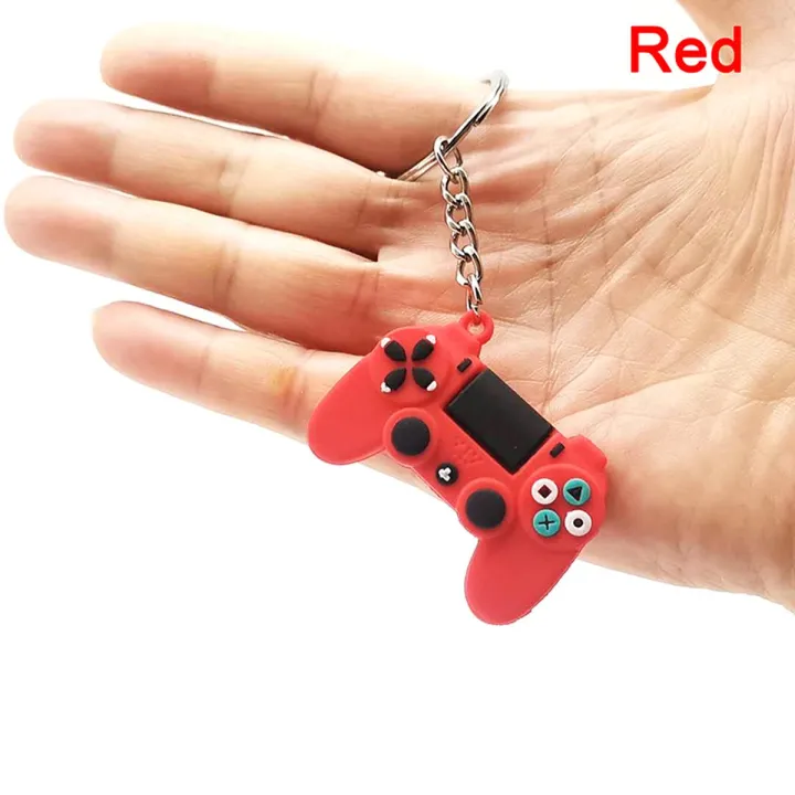 Video Game Handle Keychain Couple Joystick Machine Keyring Trinket Gift ...