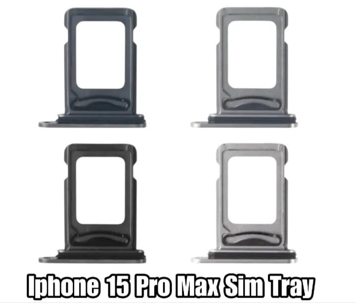 Apple Iphone 15 Pro Max Single SIM Tray Sim Jacket Sim Slot Sim Door ...