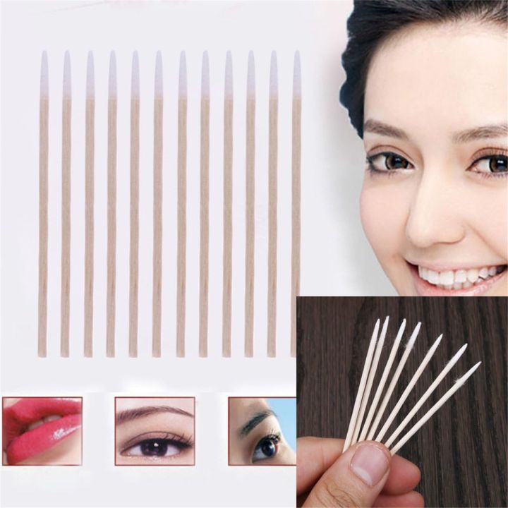 Pointed Cotton Swabs Wooden Handle Makeup Health Medical Ear Jewelry ...