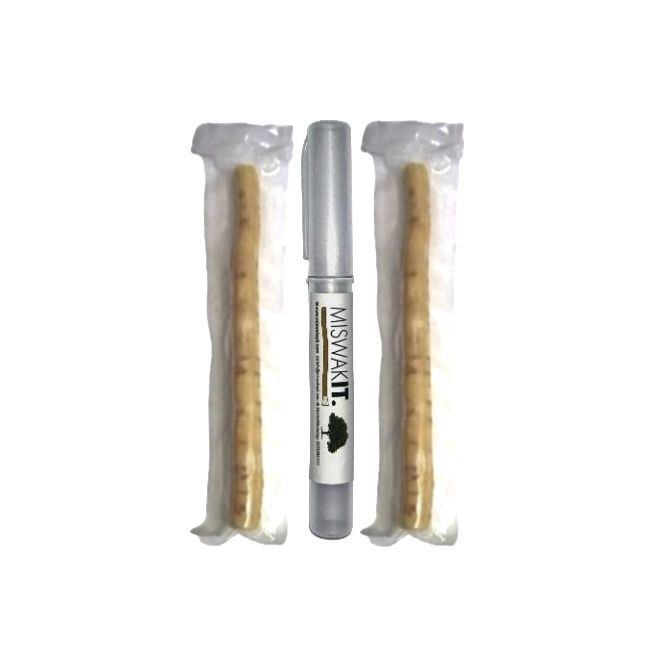 50 Miswakit Boxes containing 100 Peelu Miswaks + 50 Plastic Holder ...