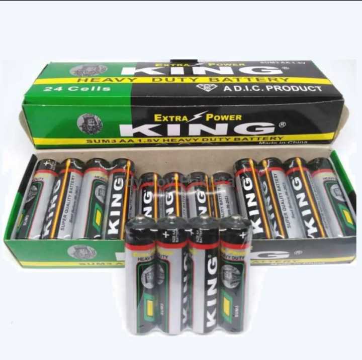Pack of 24 Heavy Duty Battery AA Cell 1.5V - Extra Power - Clock Cell ...