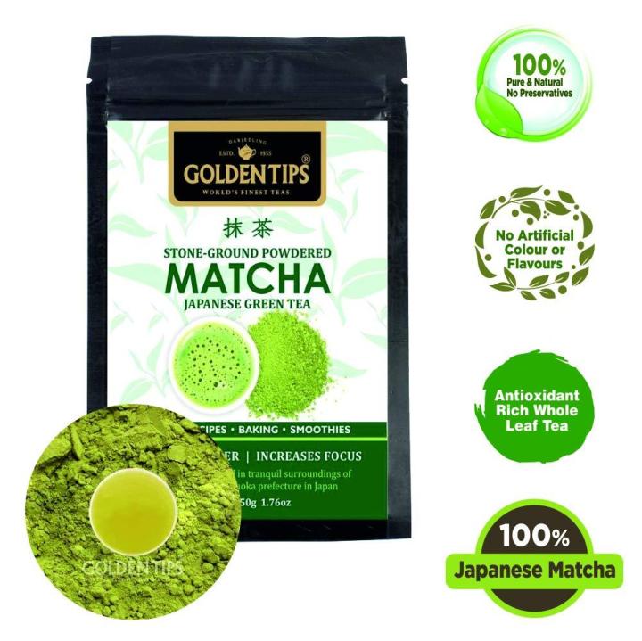 Golden Tips Original Japanese Matcha Green Tea Powder (200) | Daraz.pk