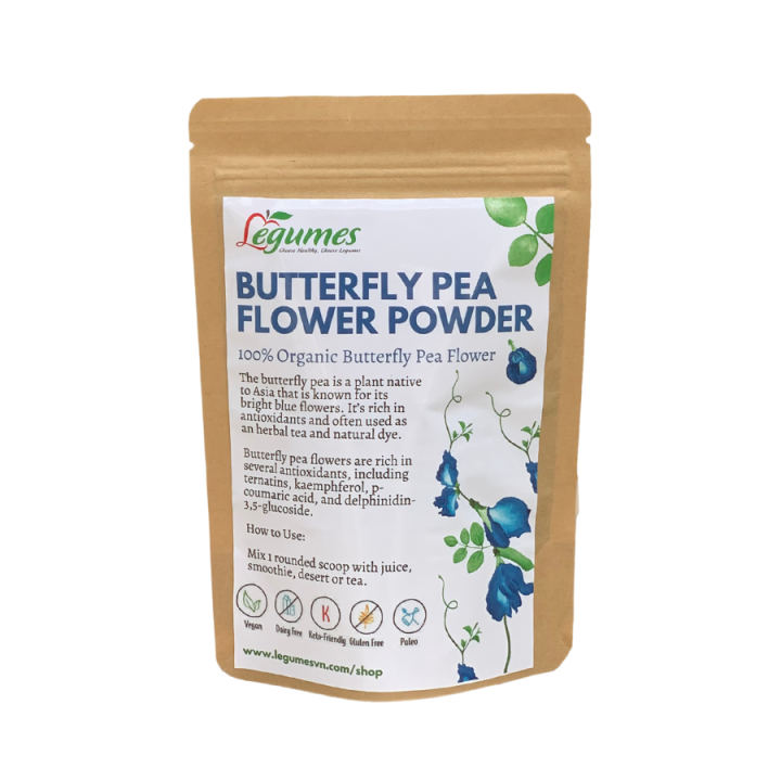 BUTTERFLY PEA FLOWER POWDER 100g | Daraz.pk