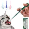 Practical Medicine Feeder Soft Tablet Syringe Pusher Cat Pill Shooter ...