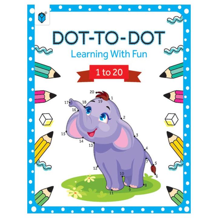 PARAMOUNT DOT TO DOT LEARNING WITH FUN 1 TO 20 , Children Book , Kid ...