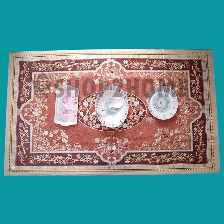 Dastarkhwan / Table Cover Multi 3D Design for 8 PersonPVC Sheet 60 ...