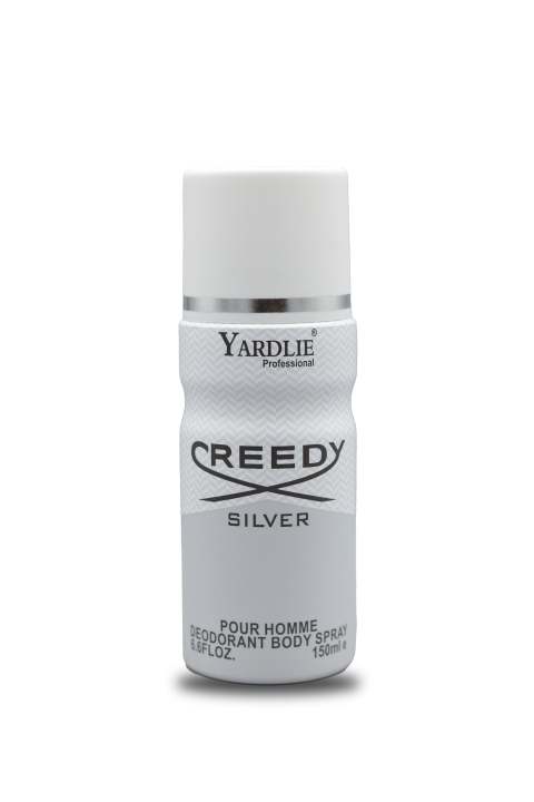 Yardlie Professional CREEDY SILVER Body Spray 150ml | Daraz.pk