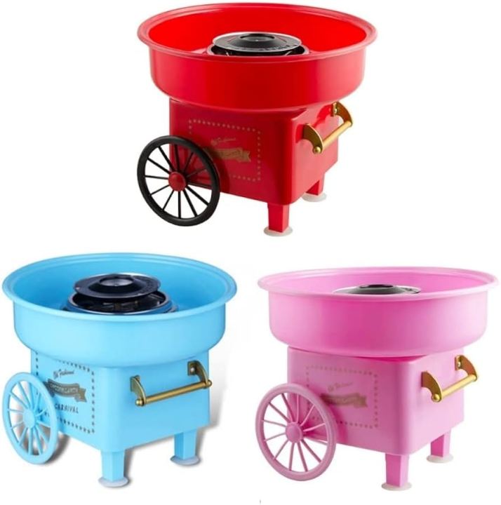 Mini Electric Candy floss Machine DIY Sweet Sugar Cotton Candy Maker ...
