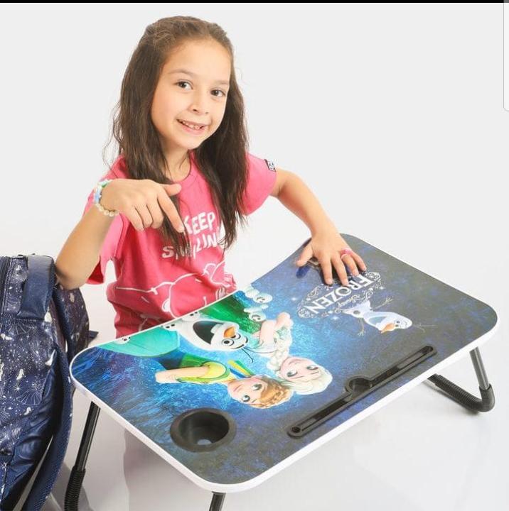 Princess & Racing Car Multipurpose Foldable Laptop Table with Cup ...