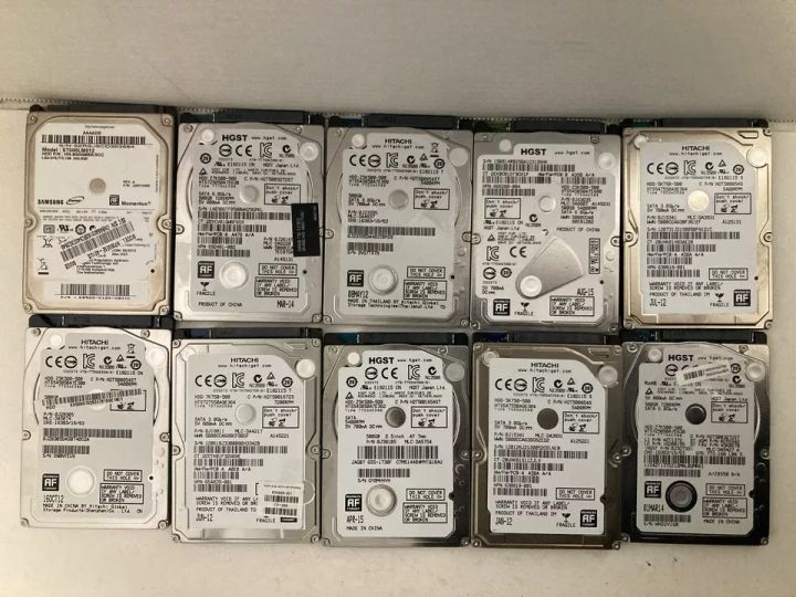 Laptop Hard Drive - Mixed Brands | 320GB, 500GB, 1TB HDD | High ...