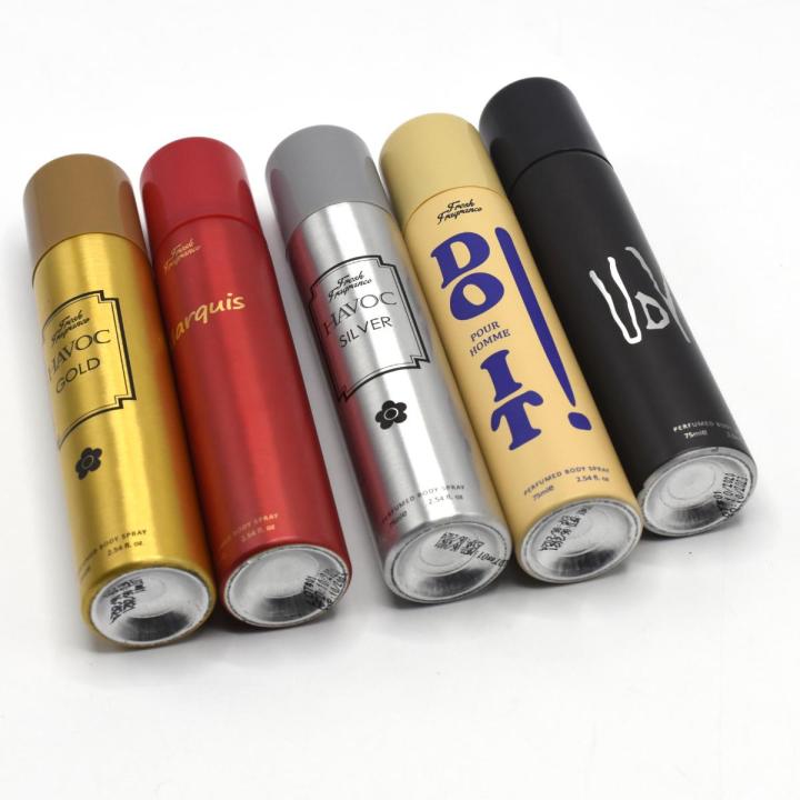 Pack Of 1 Body Spray For Women and Men 75ml | Daraz.pk