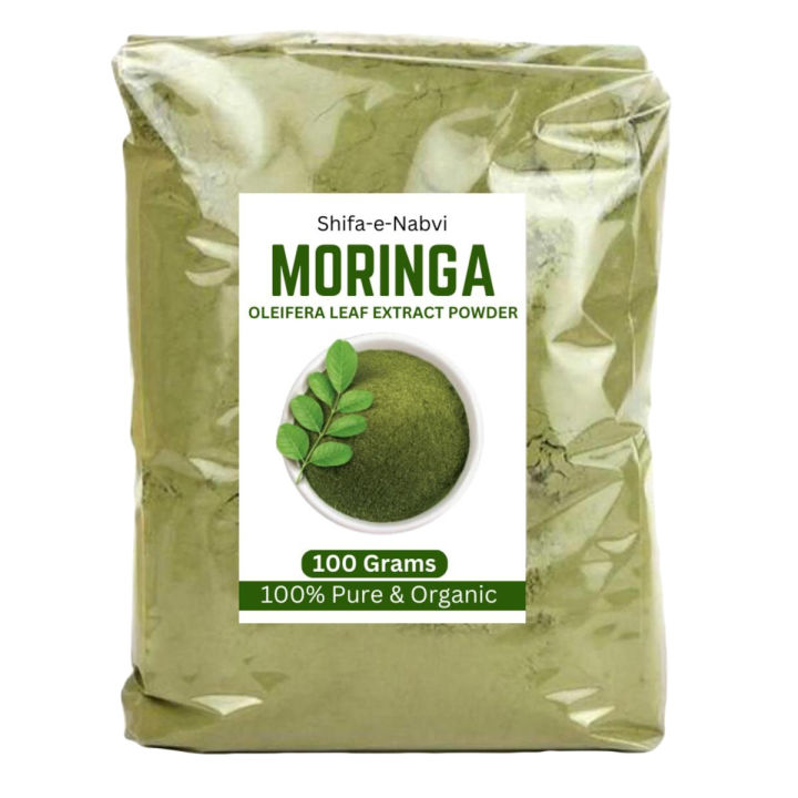 100 Grams Fresh Moringa Leaf Powder | 100% Pure & Organic | Natural Solution Of Healthy ...