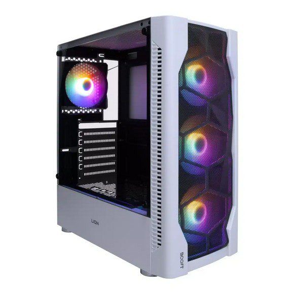 Boost Lion PC case With 3 RGB Fans | Daraz.pk