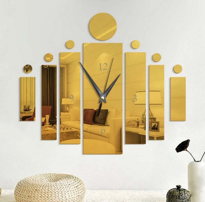 Ars Gallery 3d Diy Acrylic Wall Clock Modern Design Clock Decoration ...