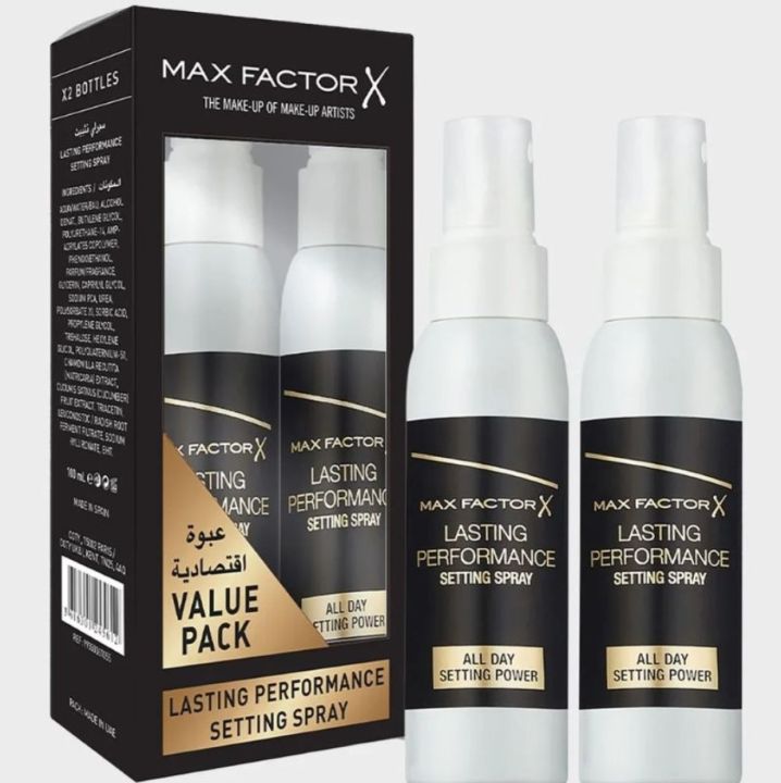 Max factor - Setting Spray Promo Kit - 2Pcs | Daraz.pk