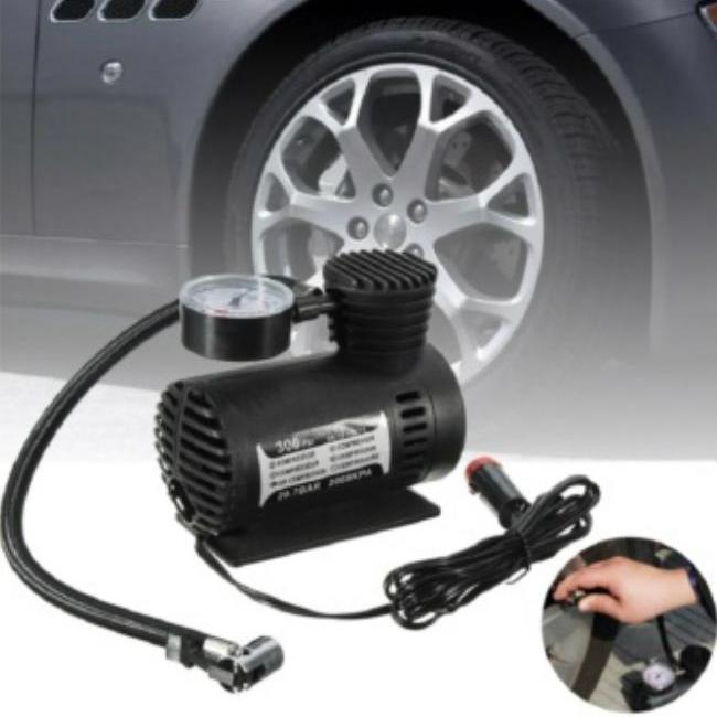 Portable Mini Air Compressor Fast Tyre Inflator for Car & Bike | Daraz.pk