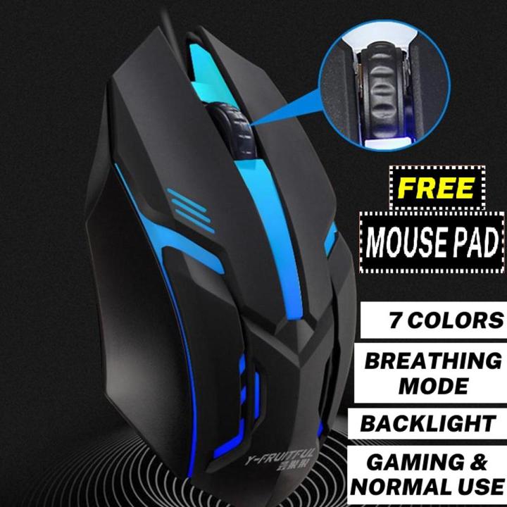 7 light Breathing Gaming Mouse RGB Cheap - Gaming Mouse with 7 Led ...