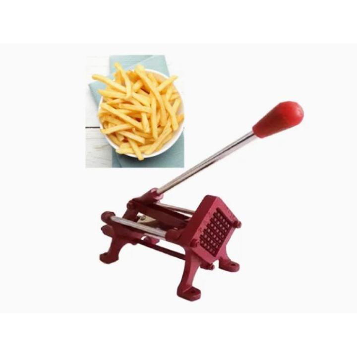 French Fry Cutter Manual Potatoes Cutting Machine Commercial Slicer ...