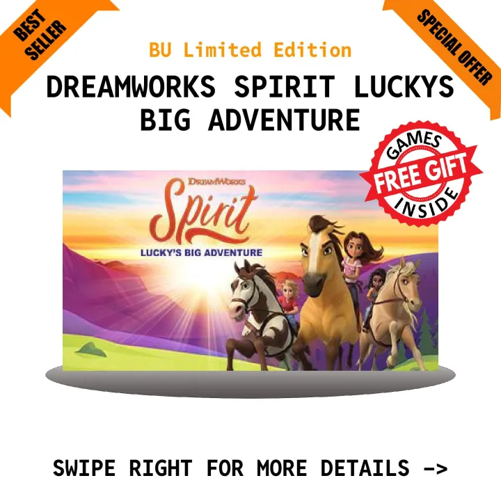 DREAMWORKS SPIRIT LUCKYS BIG ADVENTURE.JPG - Game for PC - with ...