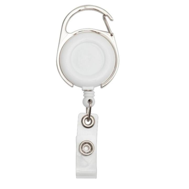 Pack of 05 (Pcs) Retractable Reel Pull Key ID Card Yo-Yo Clip with ...