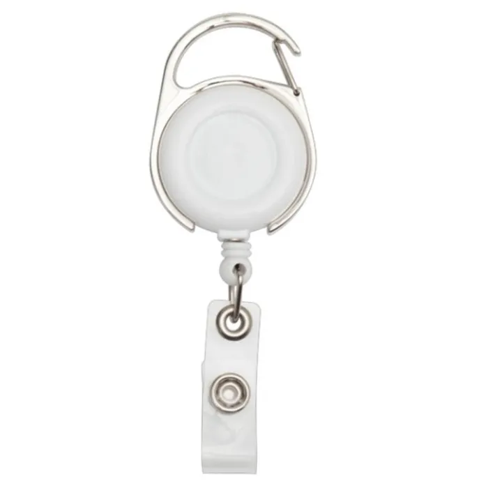 Pack of 05 (Pcs) Retractable Reel Pull Key ID Card Yo-Yo Clip with ...