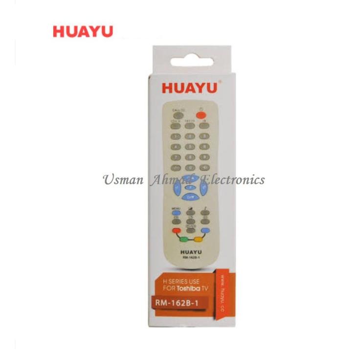 TOSHIBA Universal Remote For TV HUAYU RM-162B-1 | Daraz.pk