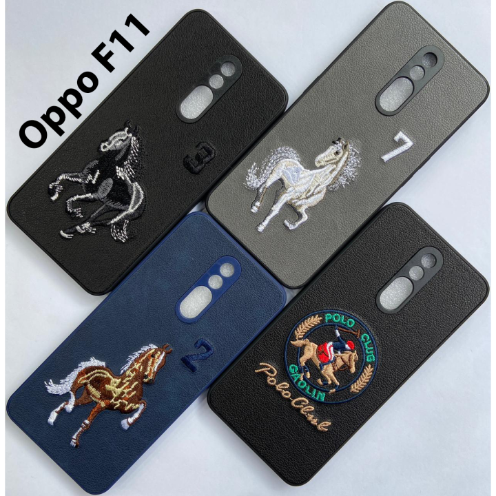 Oppo F11 – Santa Barbara Polo Embroidered Faux Leather Rexine Phone ...